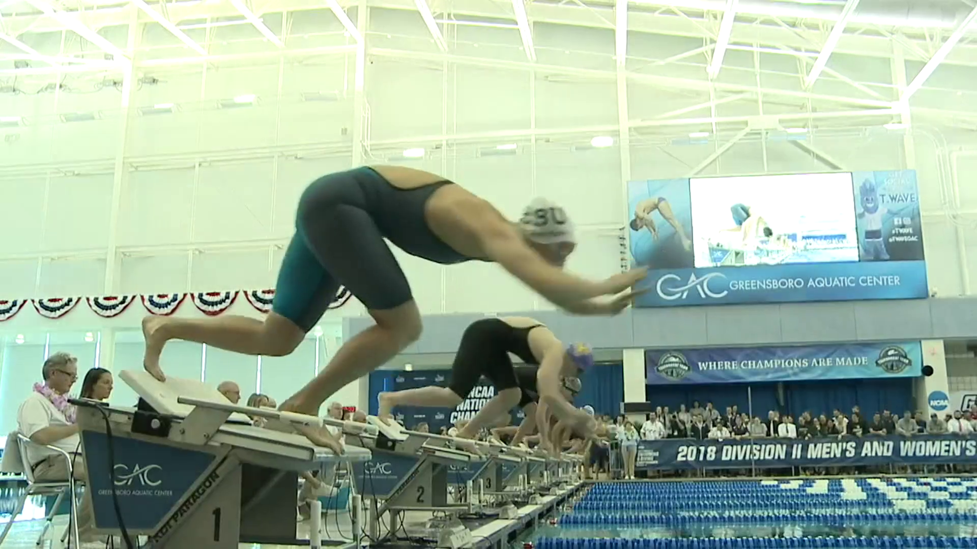 2018 DII Swimming & Diving Championship: Day One Recap | NCAA.com