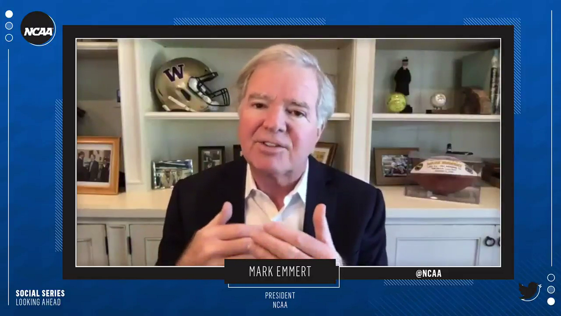 NCAA president Mark Emmert: ‘We cannot, at this point, have fall NCAA ...